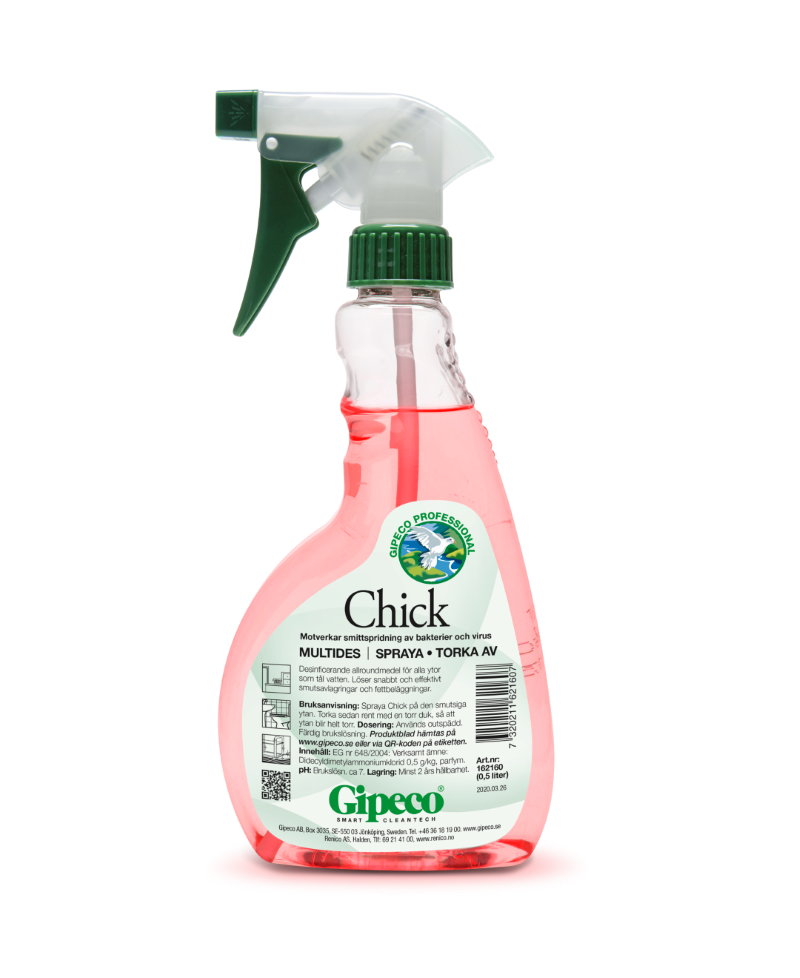 Chick Multidesinfektion Spray flaska 500ml - Tomjo