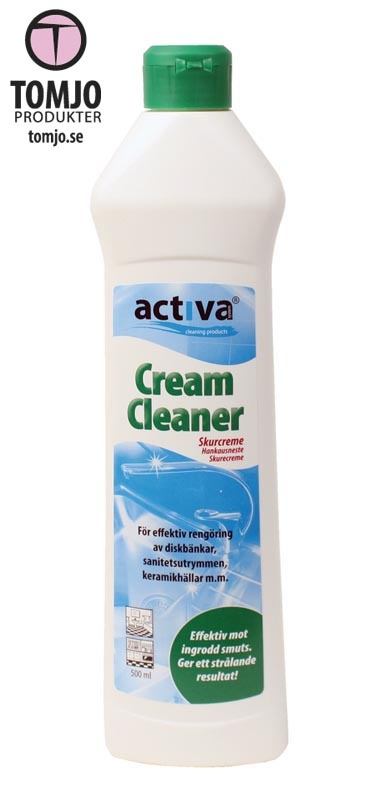 Skurcreme Activa Cream Cleaner 500ml - Tomjo