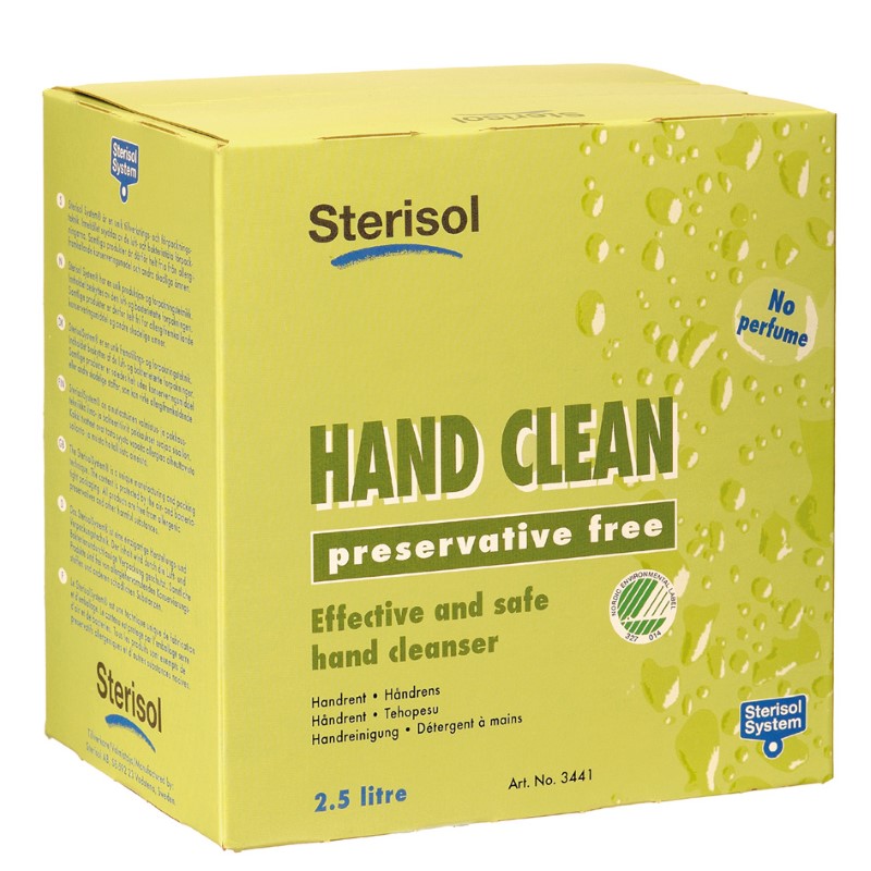 3441 Sterisol Hand Clean 2,5L Grön - Tomjo